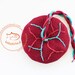 Crochet Pattern UTERUS With Fallopian Tubes & Ovaries Womb Model Doula ...
