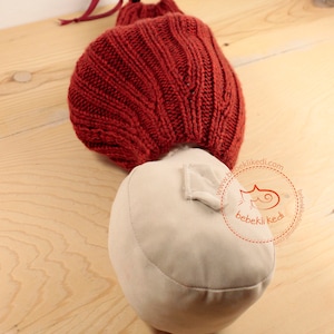 Full Term Expandable Uterus Model, Hand Knitted / Childbirth Education ...