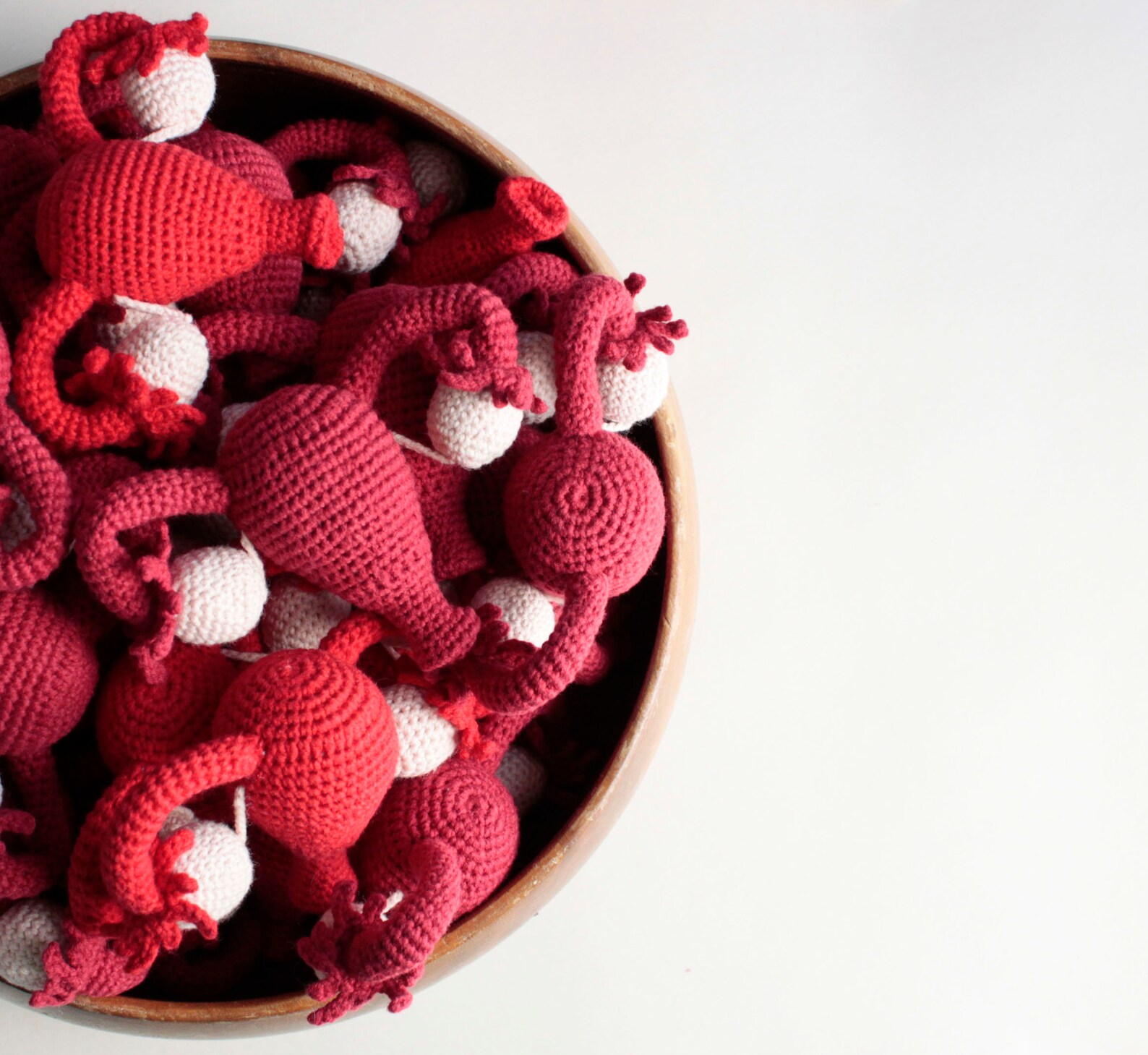 Crochet Pattern UTERUS With Fallopian Tubes & Ovaries Womb - Etsy