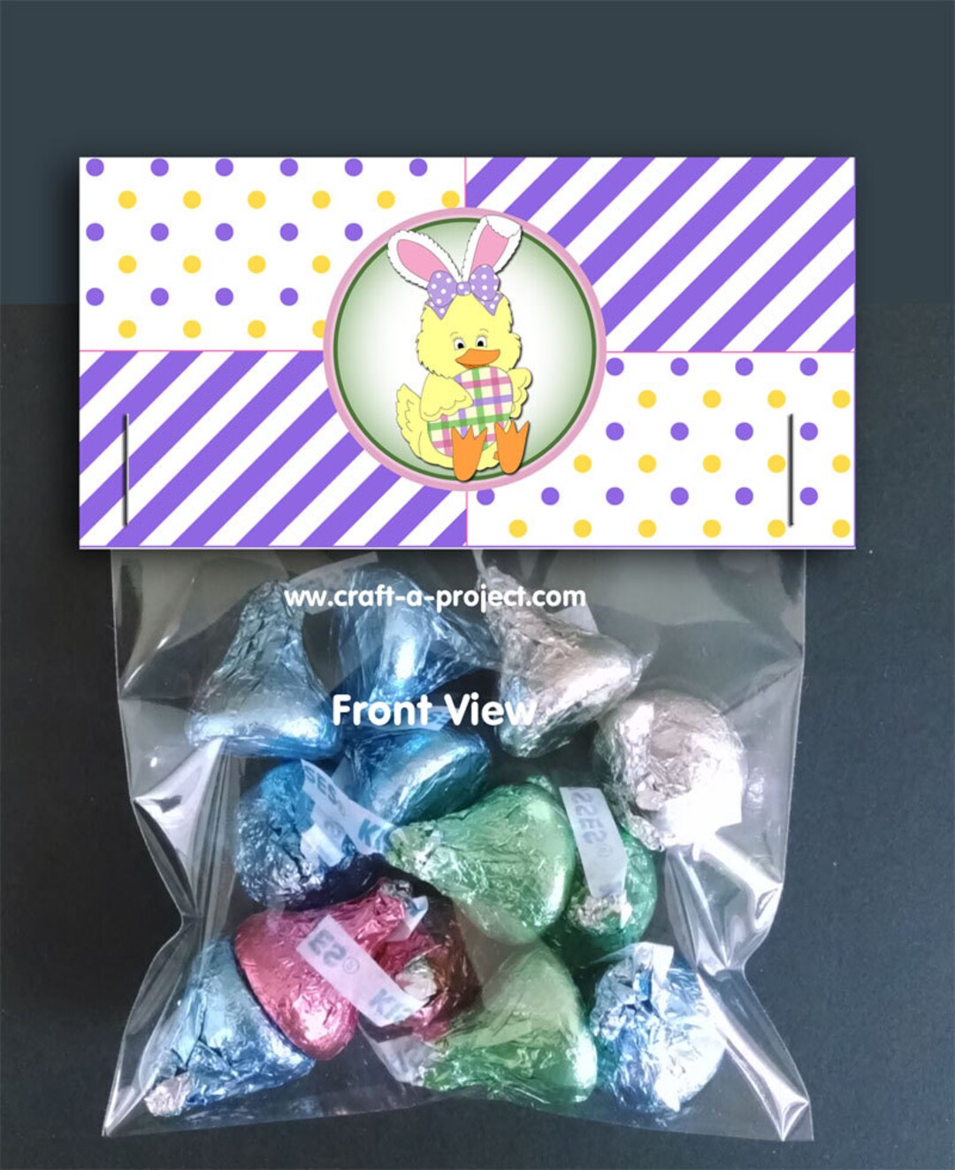 Easter Bag Toppers - Easter Favors- Easter Candy - Easter Ideas - Etsy