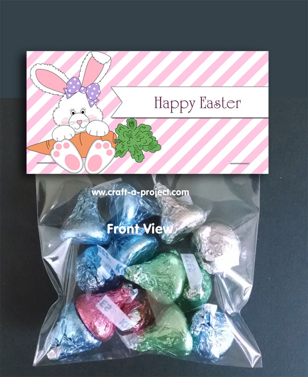 Easter Bag Toppers - Easter Favors - Easter Ideas - Easter Basket - Etsy
