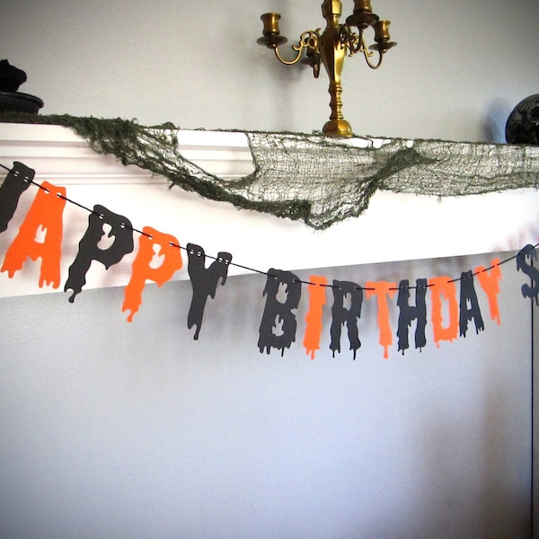 Halloween Birthday - Etsy