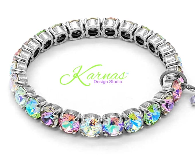 SUGAR KISSES 8mm KDS Stretch Bracelet Made With K.D.S. Premium Crystal ...