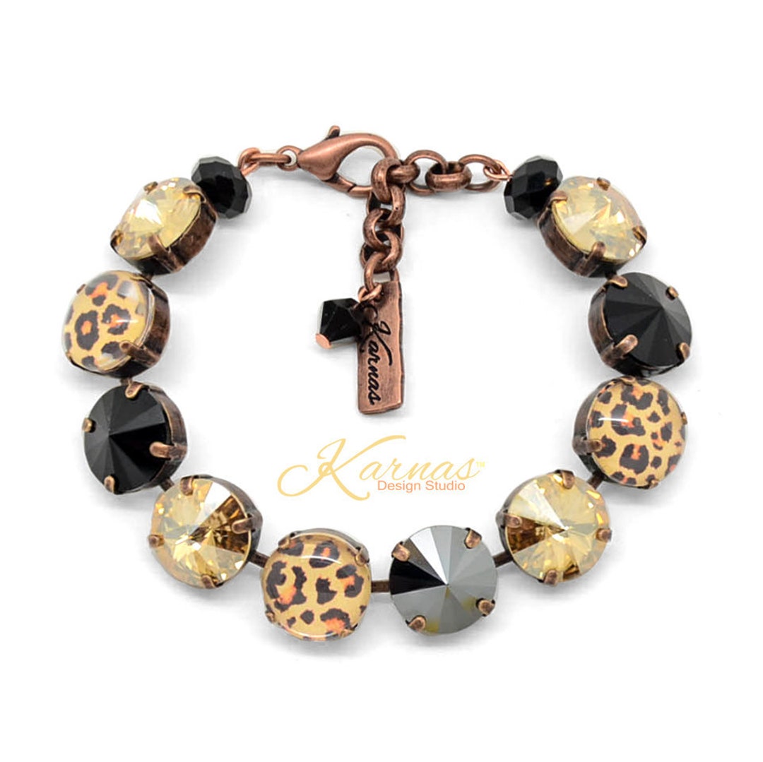 THE CAT'S MEOW 12mm Bracelet Made With K.D.S. Premium Crystal *choose ...