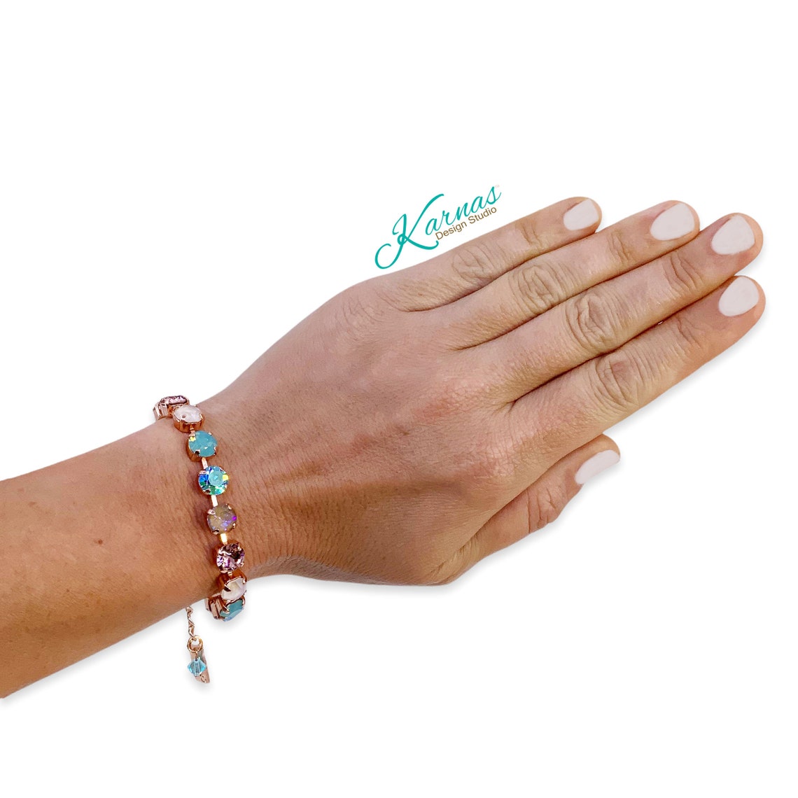 PARIS IN FALL 8mm Bracelet made With K.D.S. Premium Crystal - Etsy