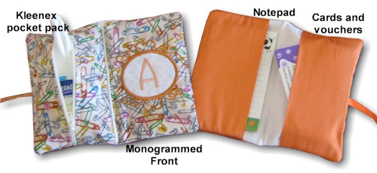 ITH Monogram Tissue Case 6x10 in the Hoop Machine Embroidery - Etsy