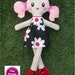 ITH Cloth Doll 5x7 6x10 8x12 Machine Embroidery Made in the Hoop ...