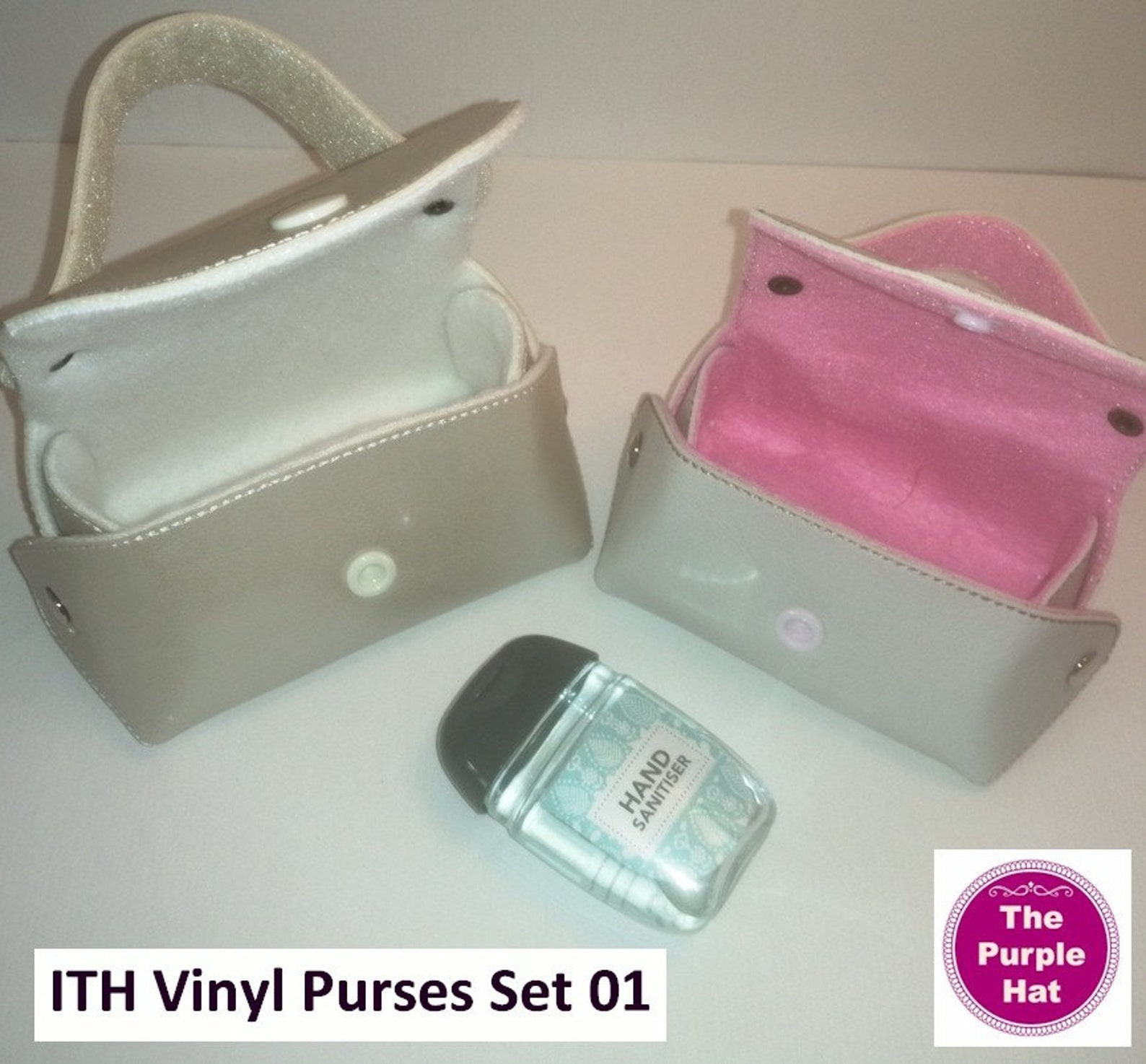 ITH Vinyl Purses Set 01 5x7 6x10 7x11 8x12 Machine Embroidery | Etsy
