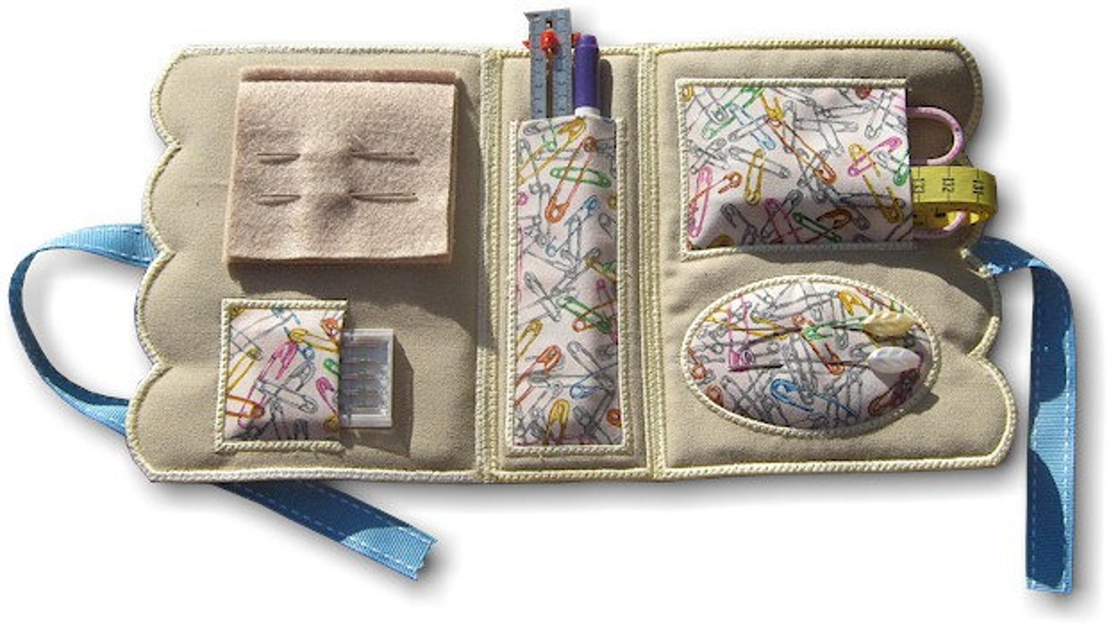 ITH Swirly Sewing Kit 5x7 Machine Embroidery in the Hoop Project Hus ...