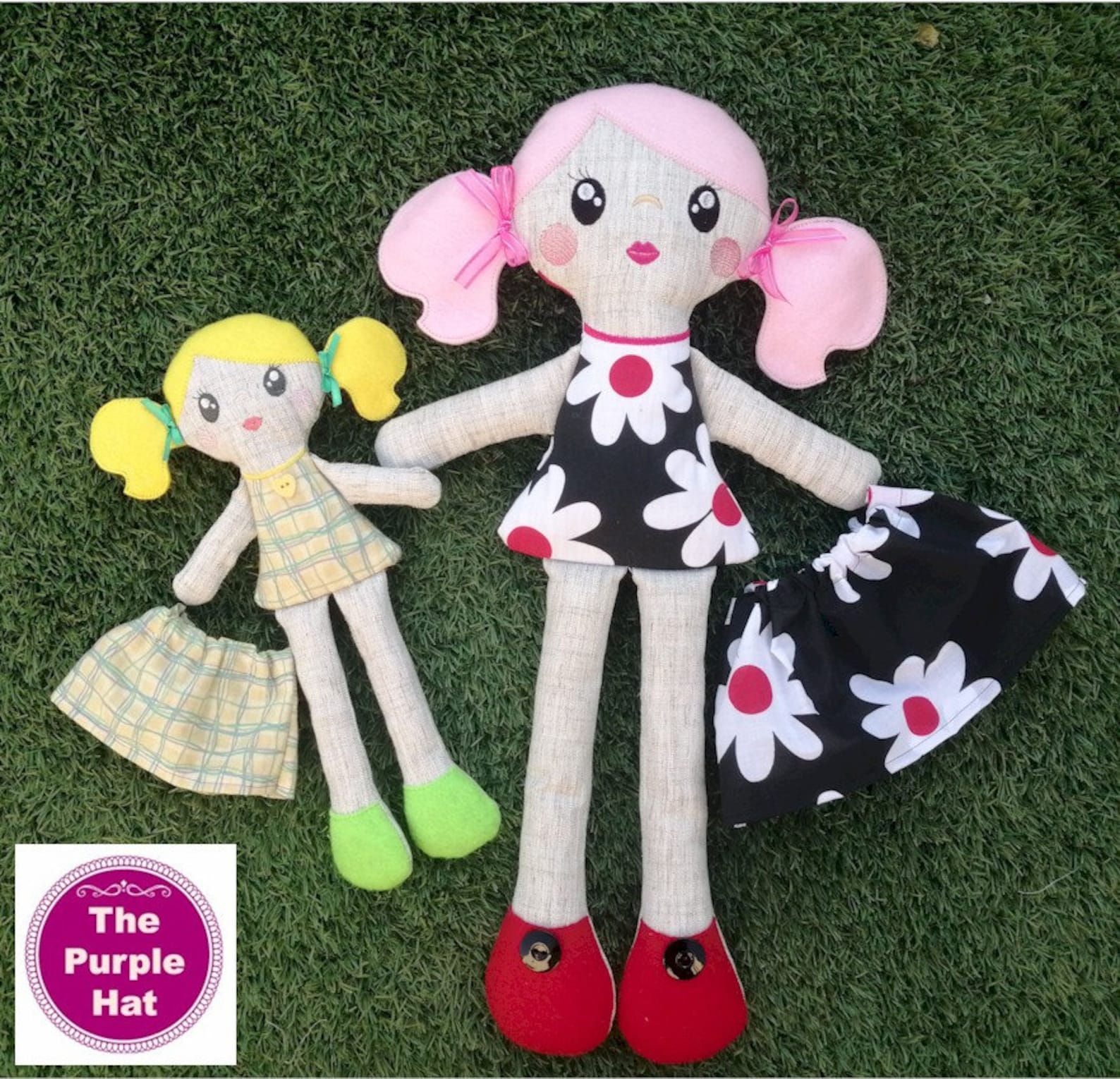 ITH Cloth Doll 5x7 6x10 8x12 Machine Embroidery Made in the Hoop ...