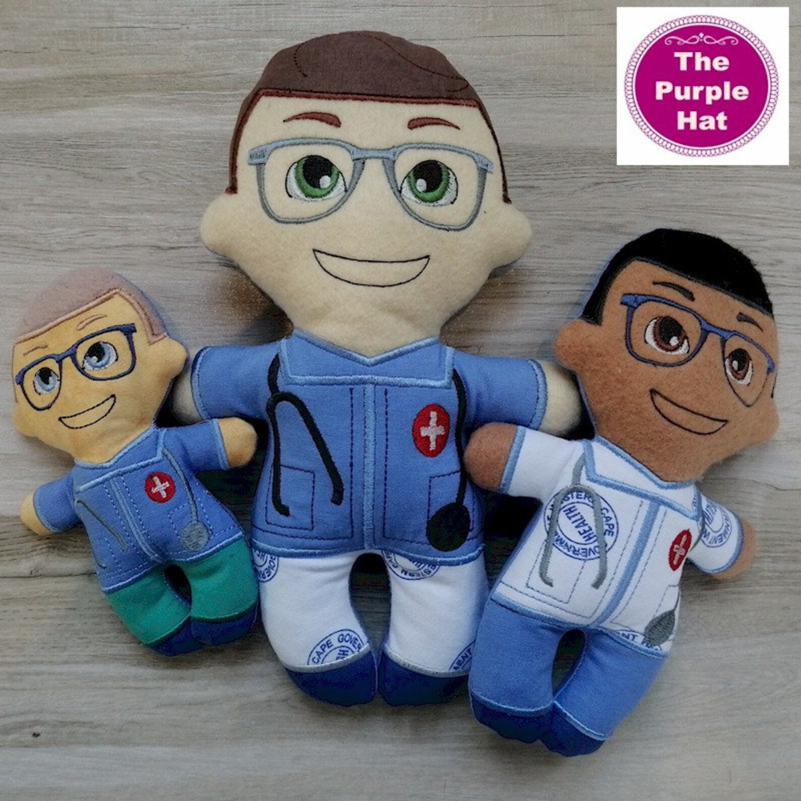 ITH Heroes: Male Essential Worker Plush Doll Toy 5x7 6x10 8x12 - Etsy