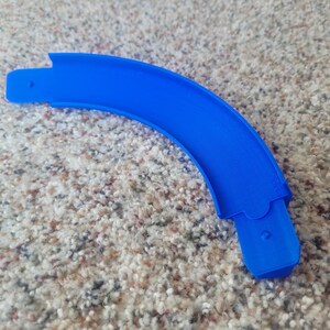 2 Pack Banked Track Turn for Hot Wheels Tracks 90 Degree Curve Toy Car ...