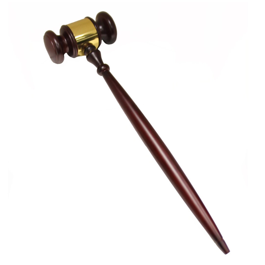 Jumbo Gavel Rosewood Finish-size 24 Inch-free SHIPPING - Etsy