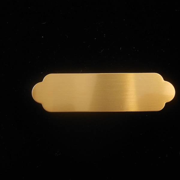 Brass Name Plate - Etsy