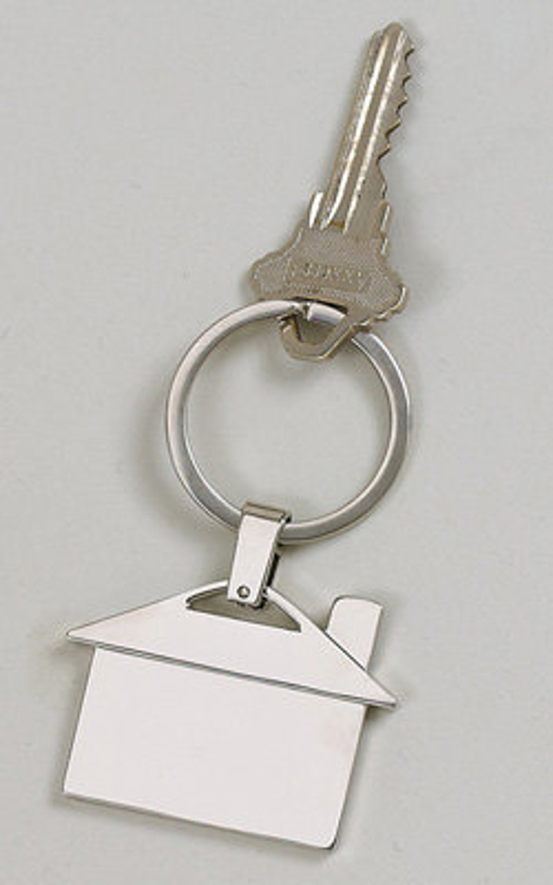 House Key Chain, Free Engraving - Etsy