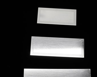 PERSONALIZED Bible Name Plate, Silver, Gold Custom Name Imprint - Etsy