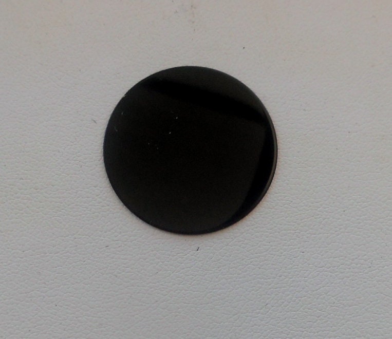 Engraved Round Disk, Black Round Disk, Nameplate, 1 Inch and 2 Inches ...