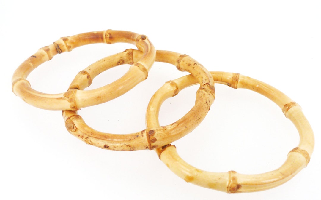 Unique Bamboo Hoop Handle One Piece - Etsy