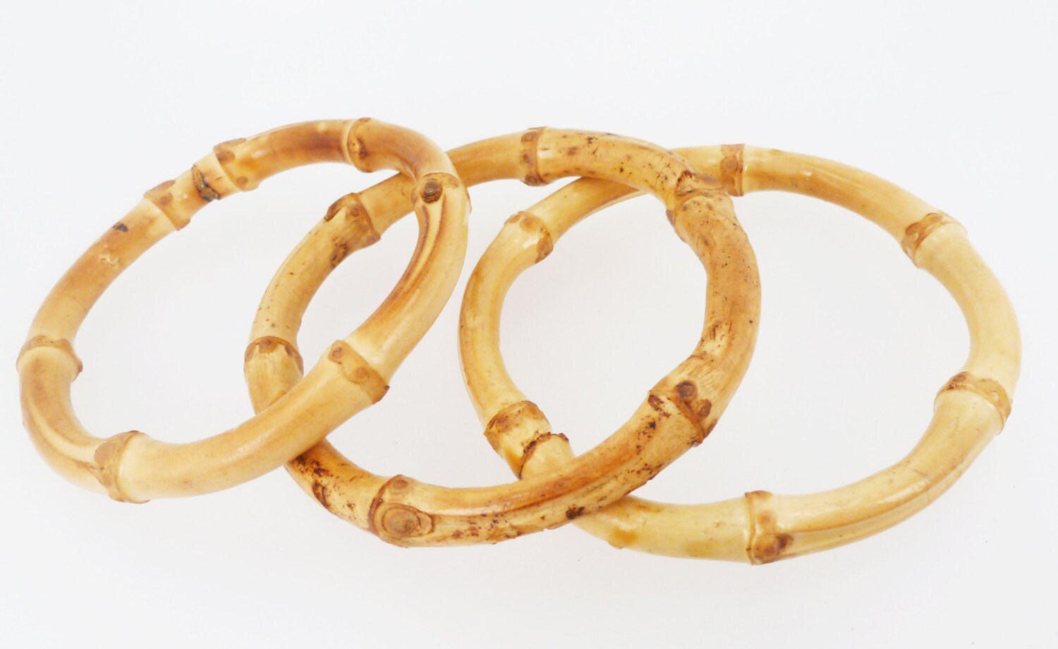 Unique Bamboo Hoop Handle One Piece - Etsy