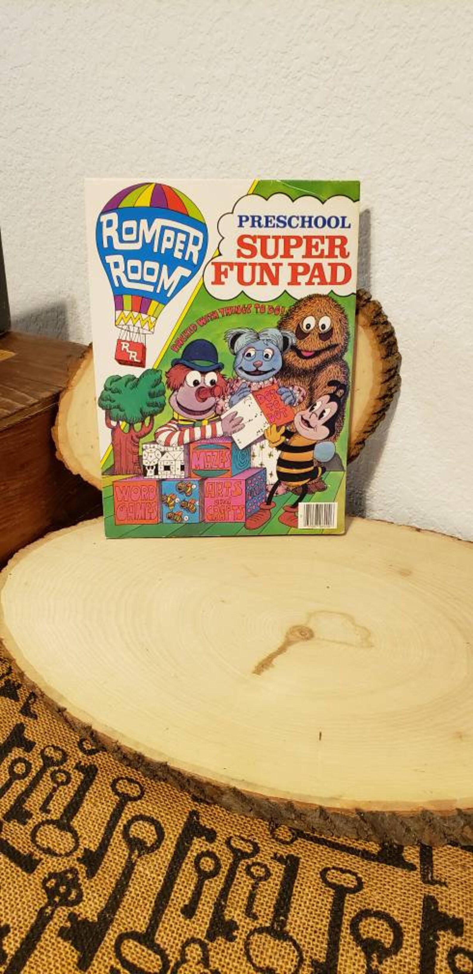 Romper Room Fun Pad Activity Pad Vintage Kids Book - Etsy