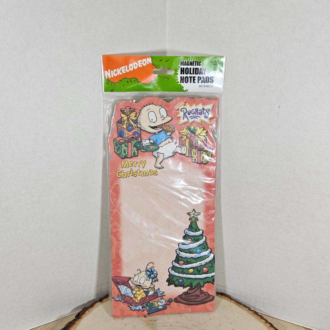 Rugrats Merry Christmas Magnetic Holiday Note Pad, New Old Stock - Etsy