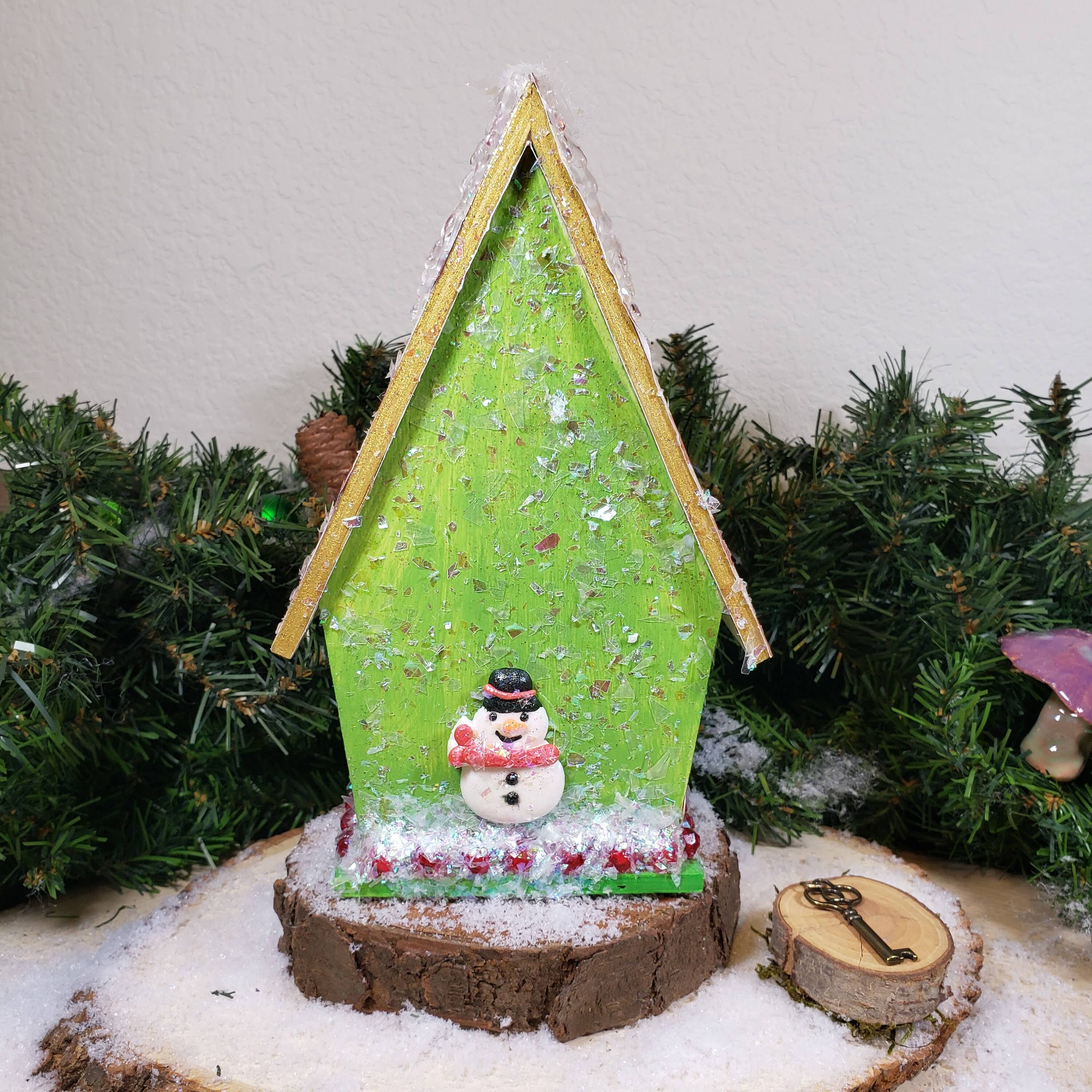 Santa's Elves House Gnome or Fairy Christmas House - Etsy
