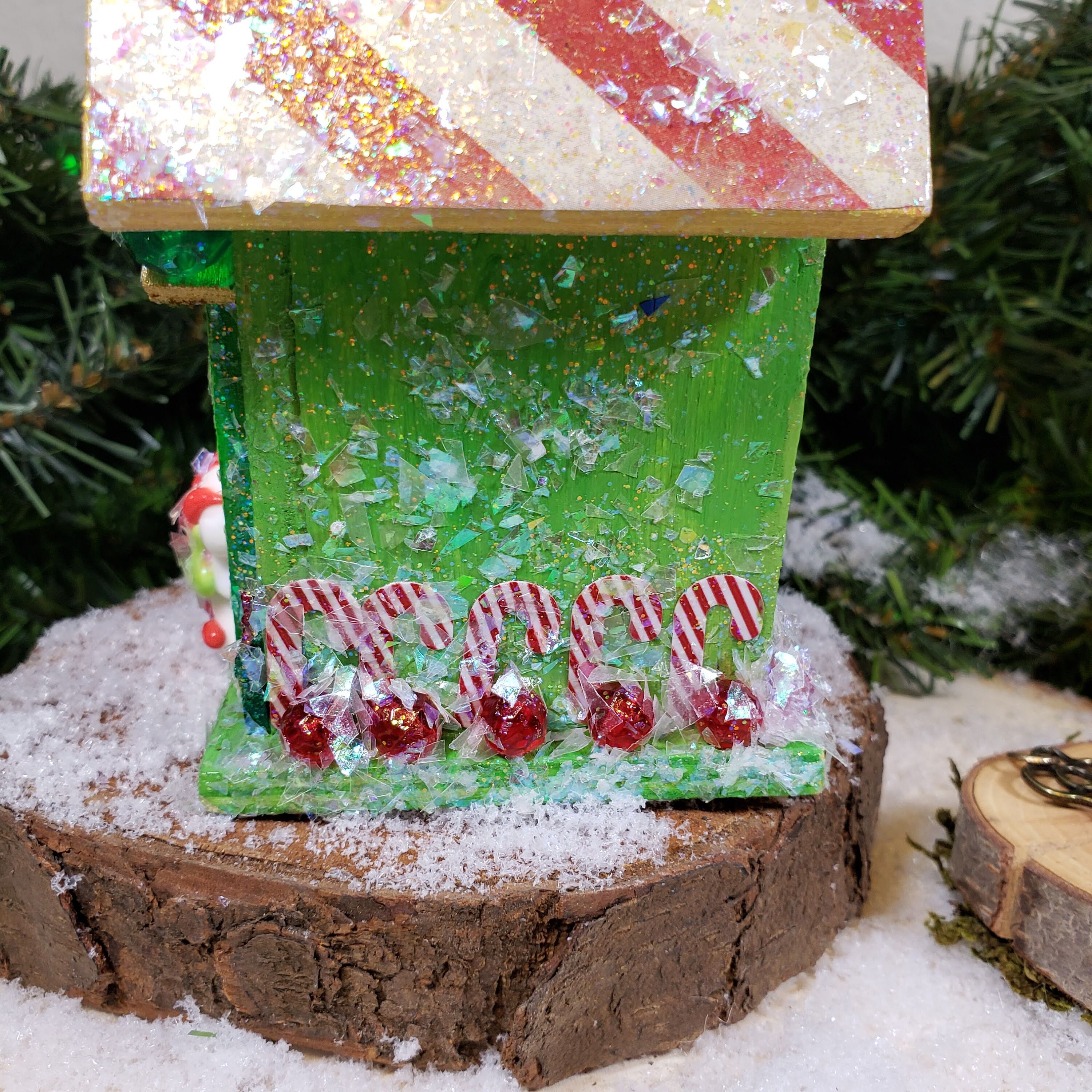 Santa's Elves House Gnome or Fairy Christmas House - Etsy