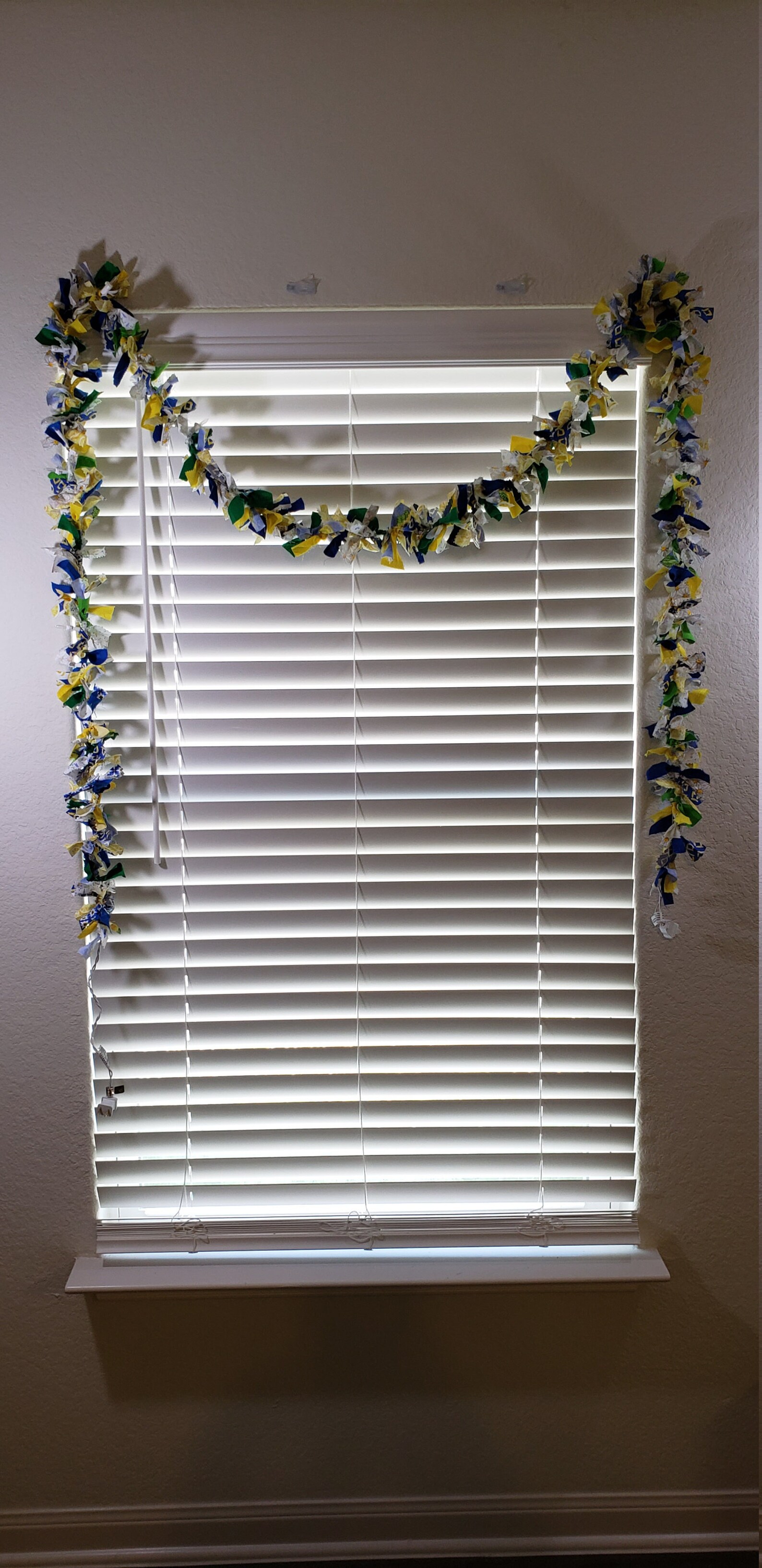 Torn Fabric Lighted Garland - Etsy