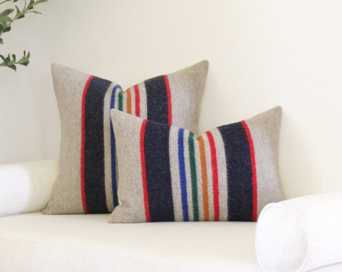 Yellowstone National Park Wool Pillow Cover (made to Order) - Etsy