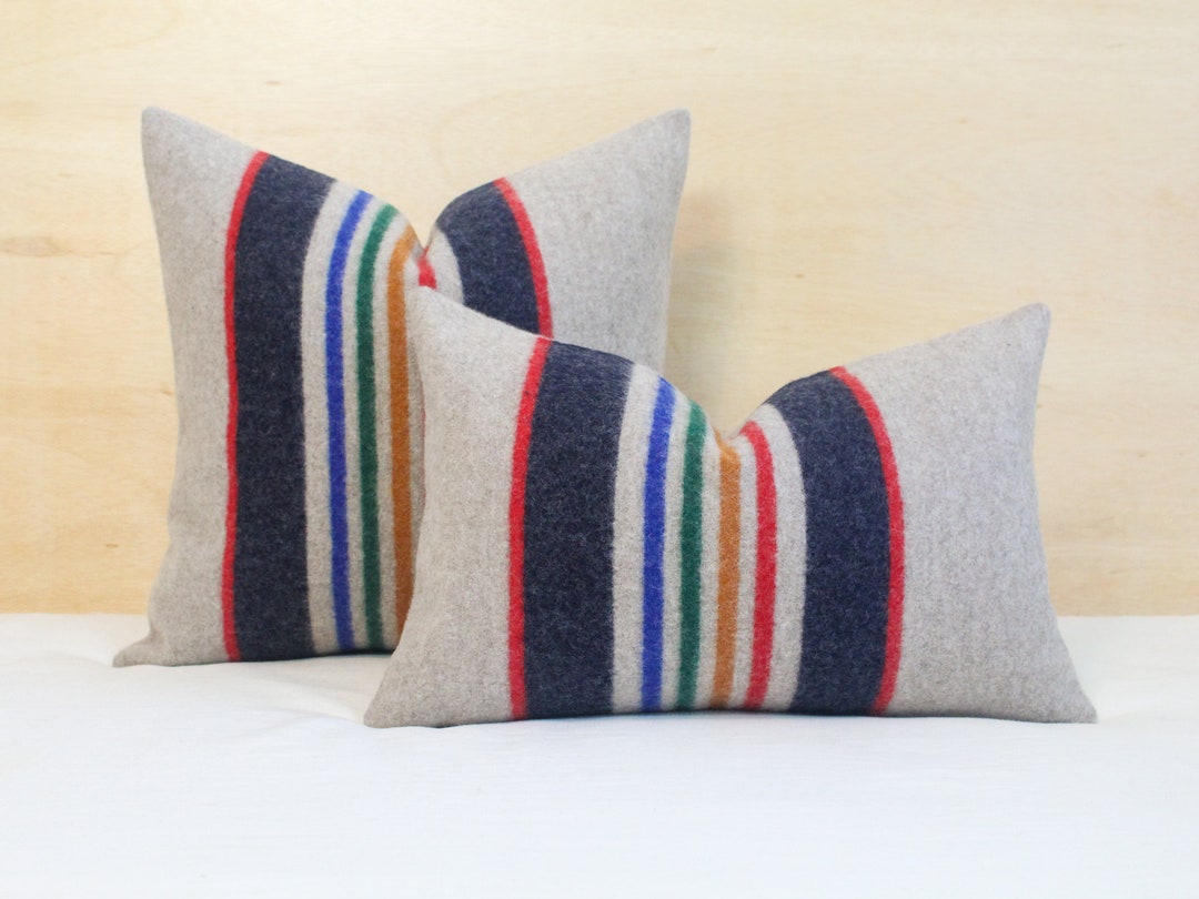 Yellowstone National Park Wool Pillow Cover made to Order - Etsy