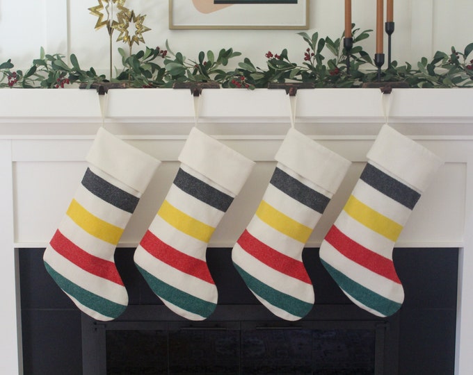 Christmas Stocking in Glacier National Park Wool (ready to Ship) - Etsy