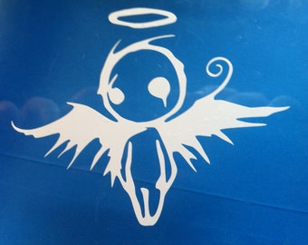 Angel decal | Etsy