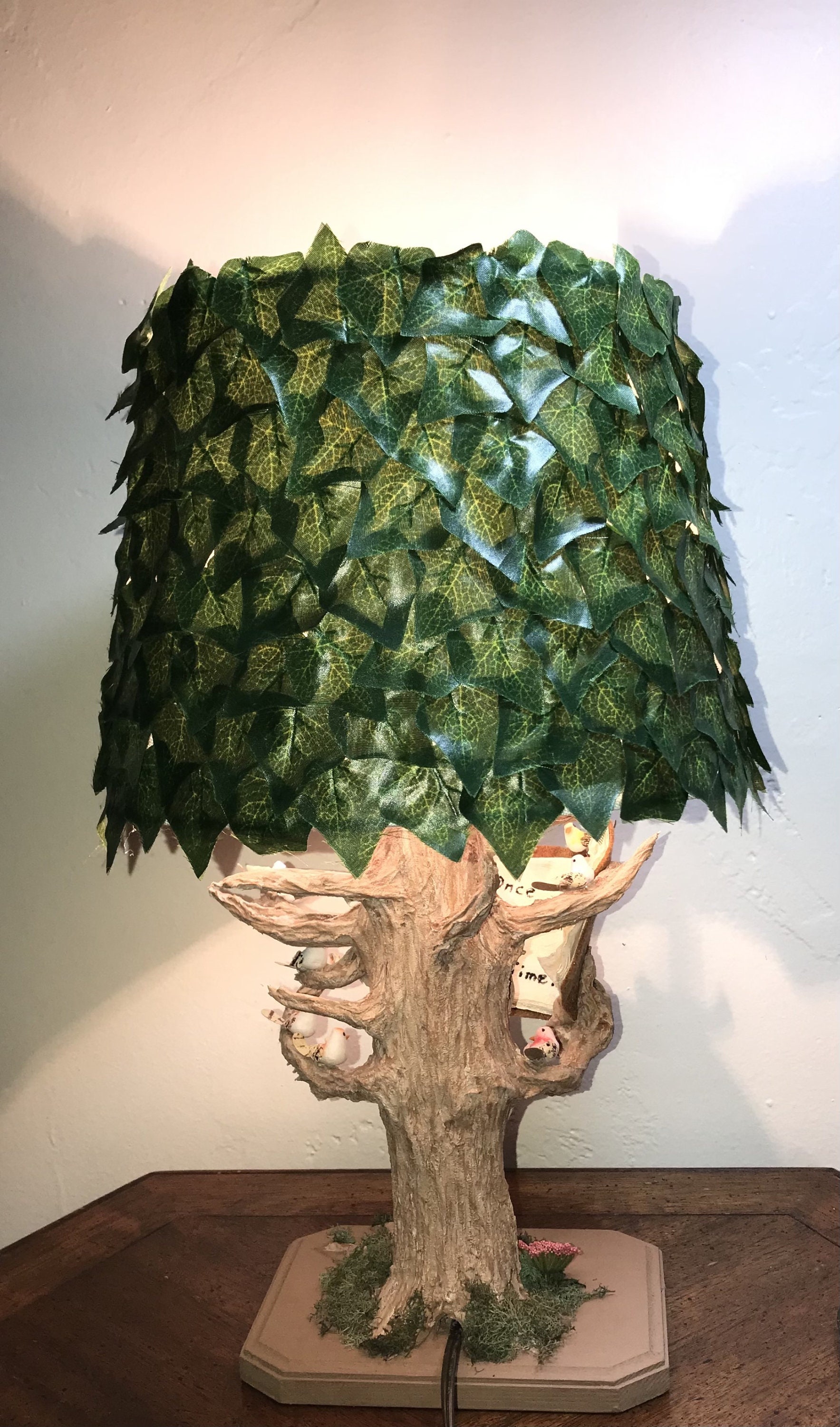 Happy Forest Tree Nursery Lamp - Etsy