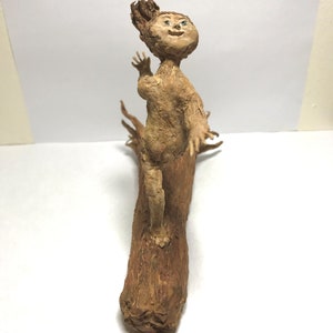 Wood Spirit - Dancing Forest Nymph Girl Figurine Home Decor Gift - Etsy