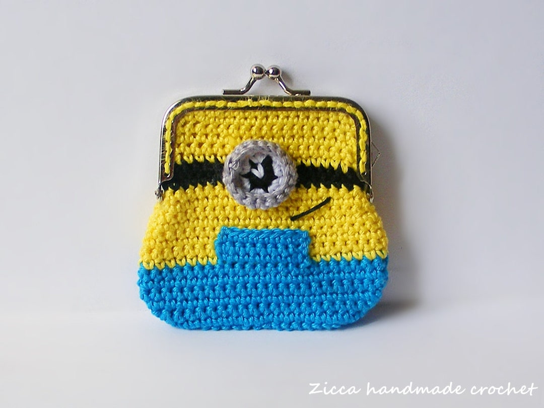 Crochet Minion Coin Purse PDF Pattern - Etsy