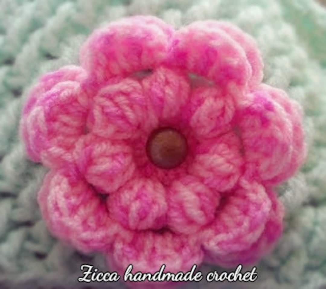 Crochet Flower Pdf Pattern - Etsy