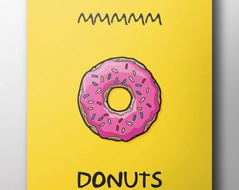 The Simpsons Poster - Etsy