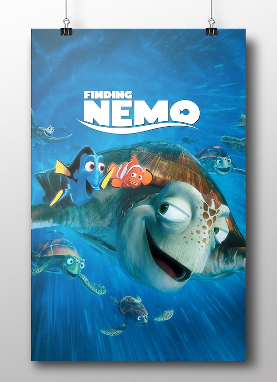 11 x 17 Finding Nemo Movie Poster | Etsy
