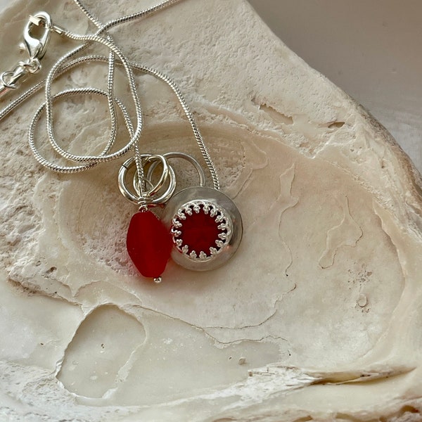 Sea Glass Button - Etsy