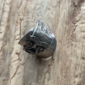 Spoon Bowl Ring. Cologne. Dom Du Koln Cathedral. Silver Spoon. UK S - Etsy