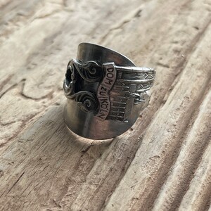 Spoon Bowl Ring. Cologne. Dom Du Koln Cathedral. Silver Spoon. UK S - Etsy