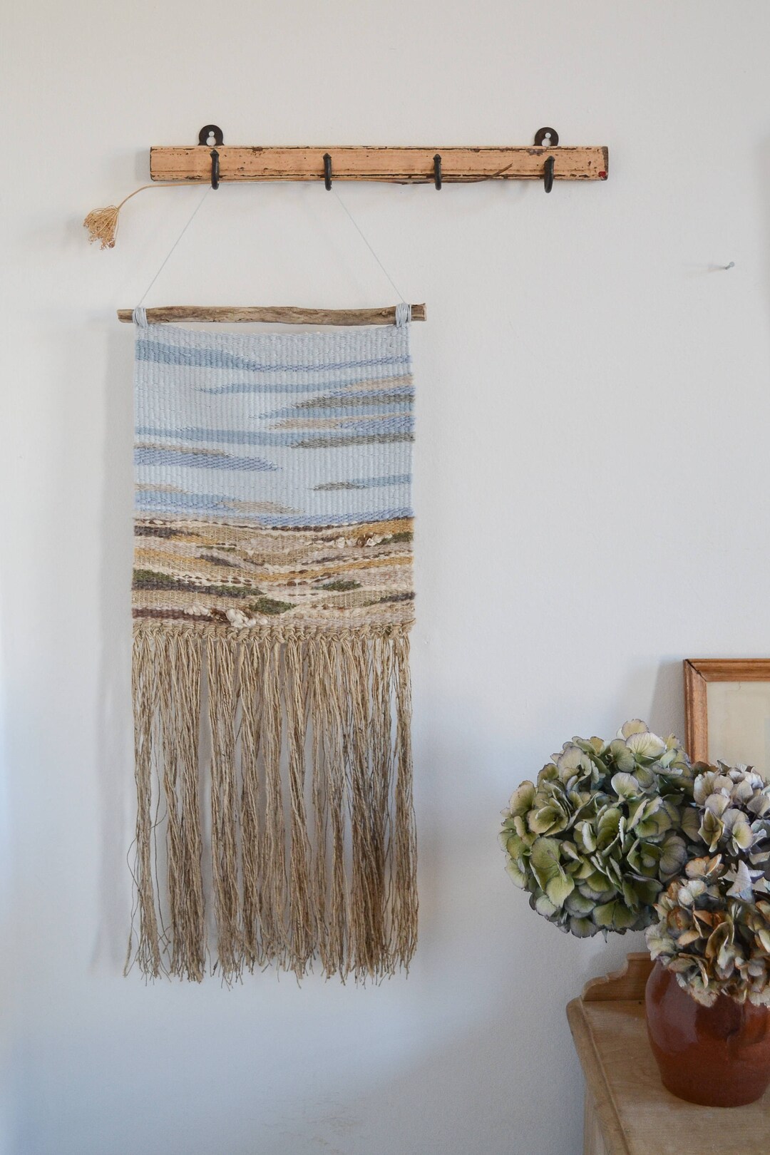 Woven Wall Hanging / Woven Tapestry / Nature Inspired - Etsy UK