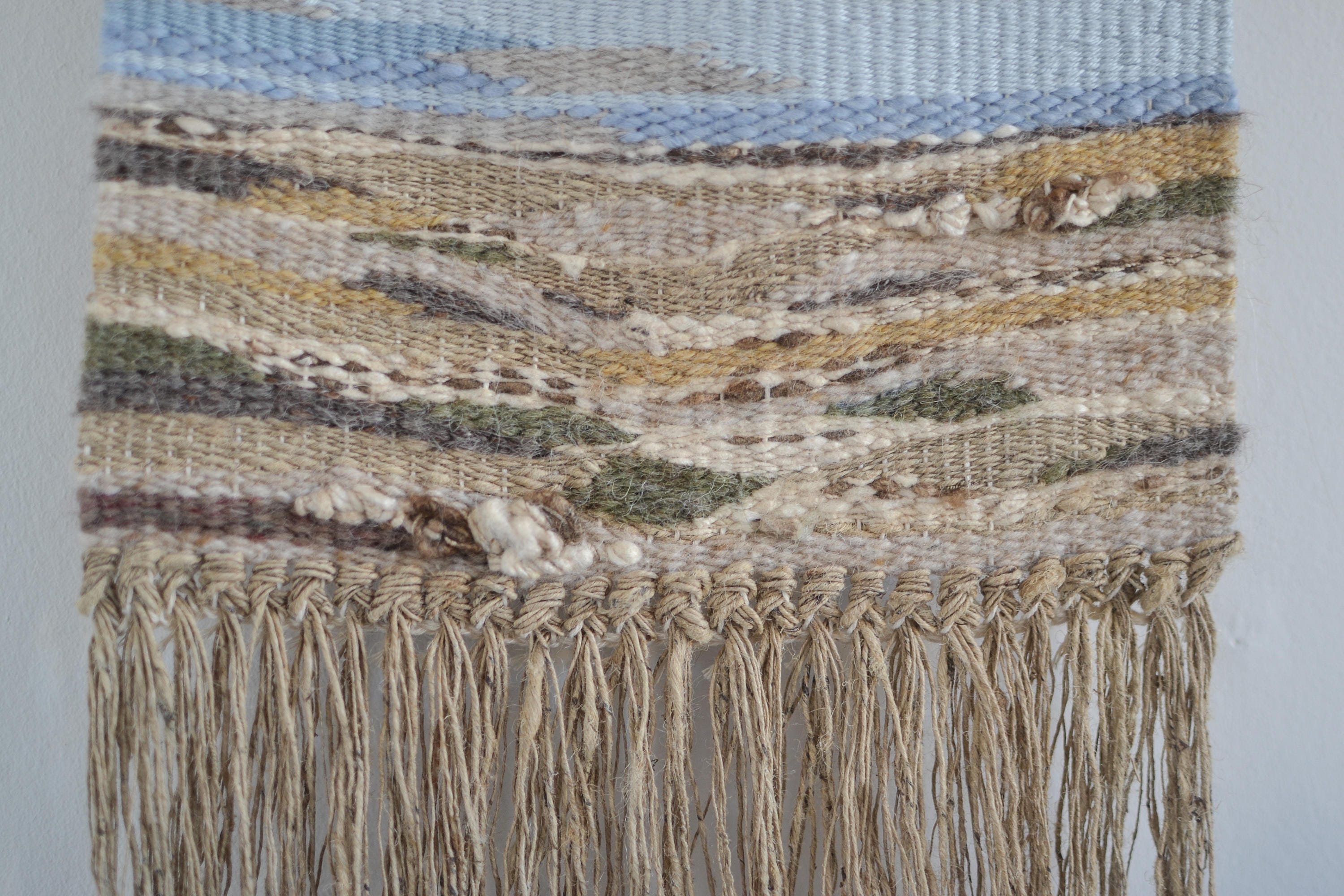 Woven Wall Hanging / Woven Tapestry / Nature Inspired - Etsy UK