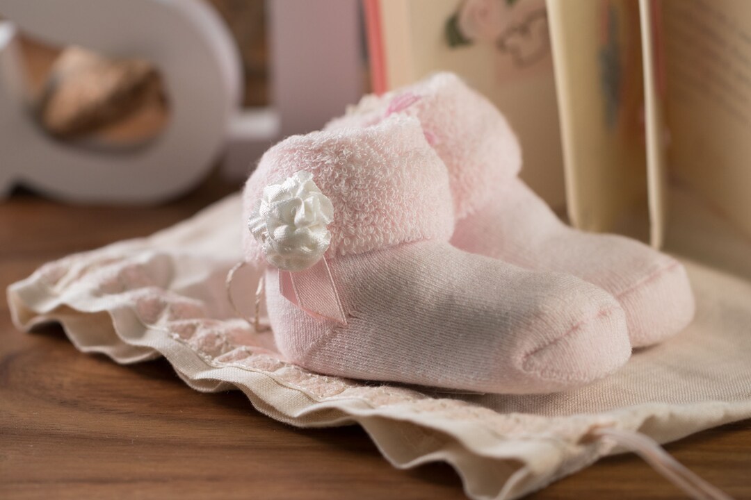 Baby Booties – the Perfect Baby Shower & Christening Gift – Pink Ugg ...