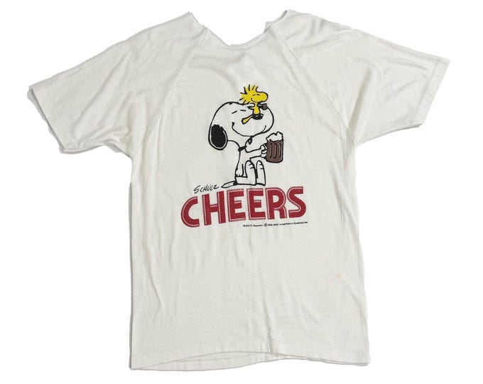 1960s - 1965 Snoopy Peanuts Raglan T Shirt - Etsy