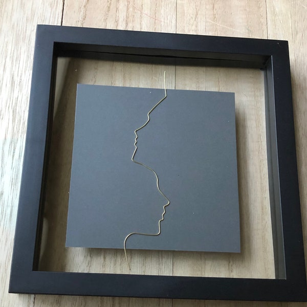 Wire Face Sculpture - Etsy