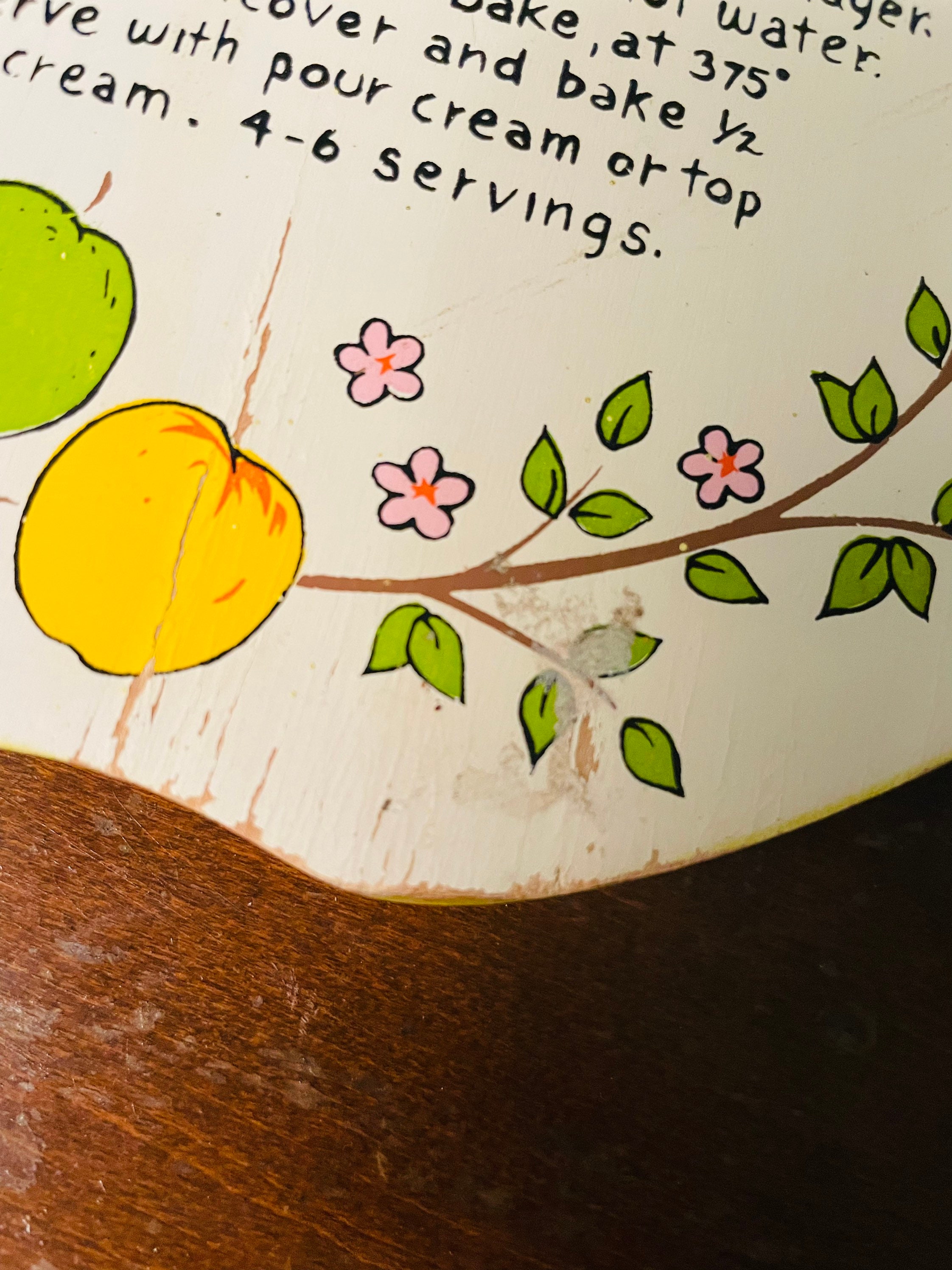 Vintage Japan Lorrie Design Apple Brown Betty Wall Hanging | Etsy