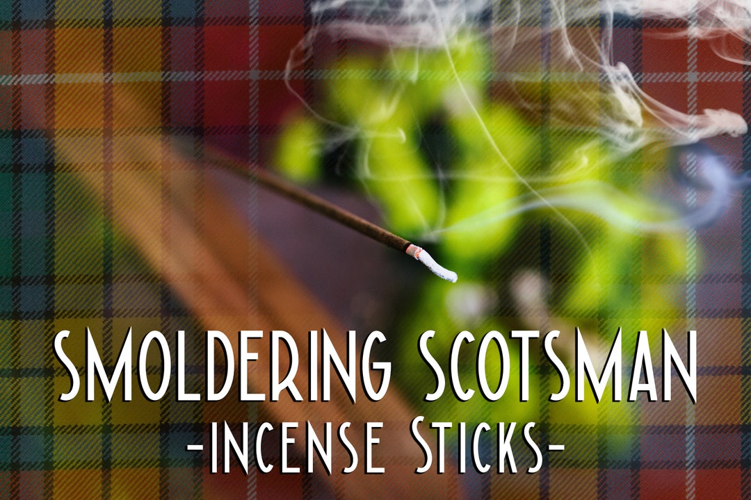 SMOLDERING SCOTSMAN Incense - Air Freshener - Manly Scents - Incense ...