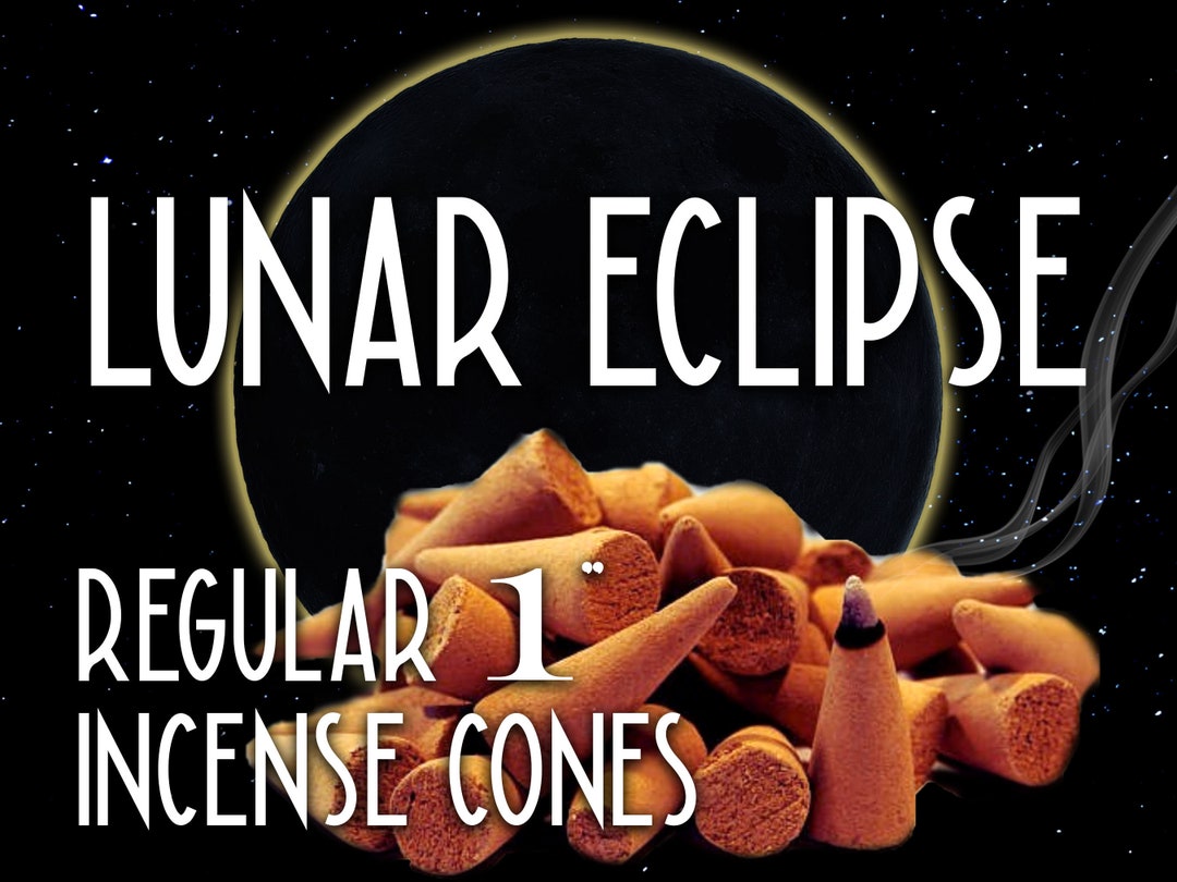 LUNAR ECLIPSE - Incense Cones - Moon Phases - Etsy