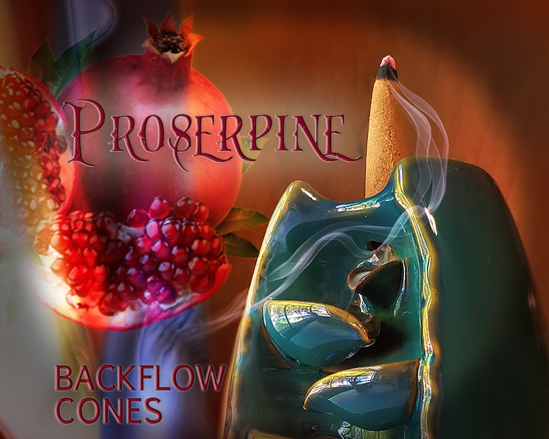 Persephone - Backflow Incense - PROSERPINE - Greek Mythology - Roman ...
